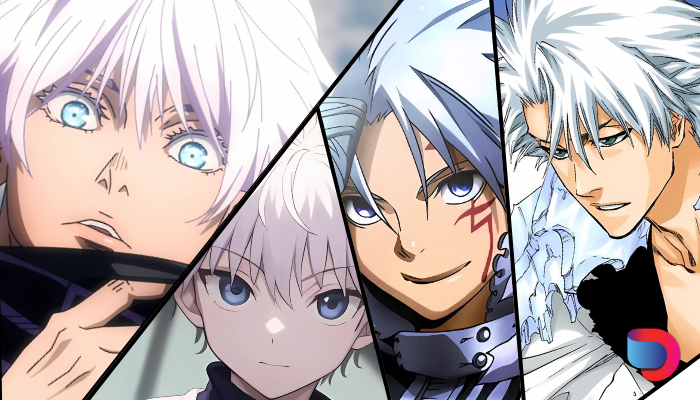 10 Popular White Haired Anime Characters
