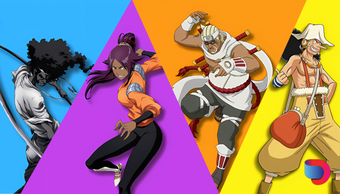 Images Of Black Anime Characters 20 Most Iconic Black Anime Characters