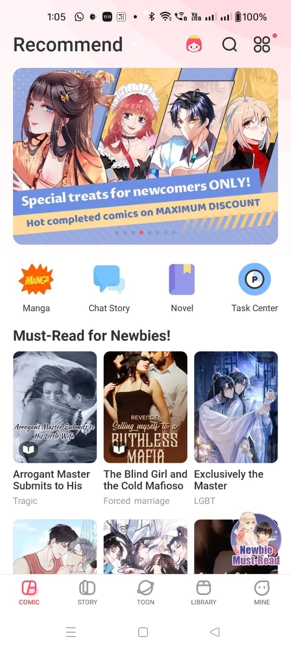 Top 6 Apps Like Webtoon for Reading Comics and Stories