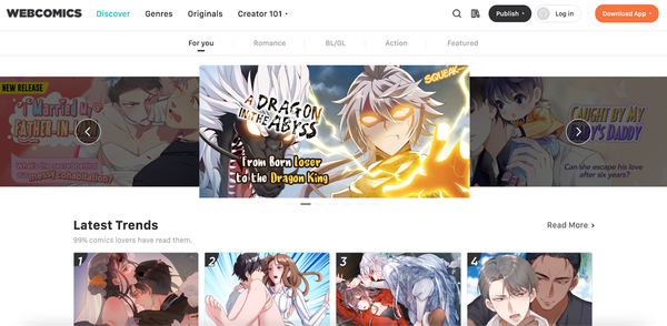 Exploring Different Webcomic Sites and Platforms