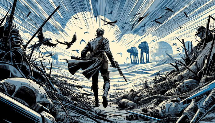 Simple Line Art Techniques in Comic Book Artistry